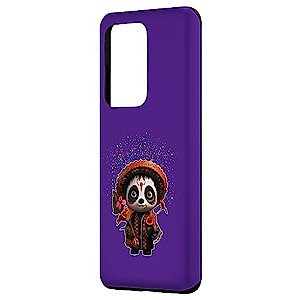 Galaxy S20 Ultra Cute Baby Panda Sugar Skull Dia de los Muertos Calaverita Case