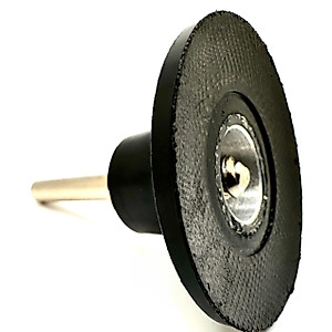 Pro-Graad 2" Type S Pad Holder for Quick Change Discs, 1/4" Shank, Type II, TS, S-Type Holder Quick Change Mandrel, for Die Grinder, Grinding Polishing Paint Removal Sanding and Conditioning Discs