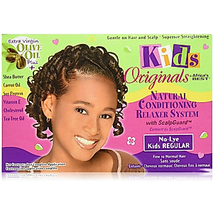 Africa's Best Kids Originals, Natural Conditioning Relaxer System with Scalp Guard 1 Ea (Pack of 5)