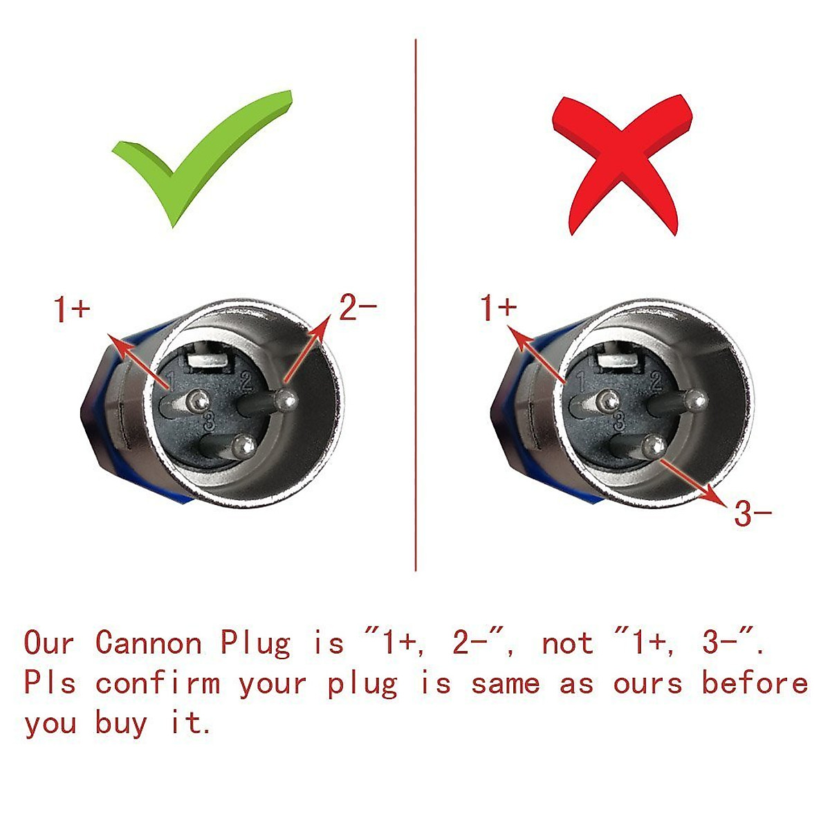 aunstarwei 24V 8A Battery Charger with XLR Connector for EA1065, S150, 1107 614HD, M51, CH5404 Smart
