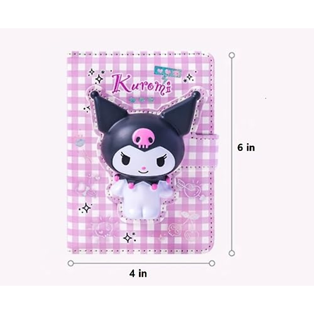 Kuromi Diary, Kuromi Accessories, Kuromi School Supplies, Kuromi Composition Notebook For School, Hello Kitty Notebook, Cute journal