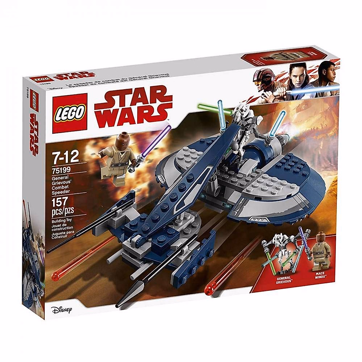 LEGO Star Wars: The Clone Wars General Grievous' Combat Speeder 75199 Building Kit (157 Pieces)