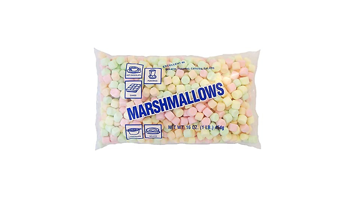 Miniature Flavored Marshmallows - 12/1 lb Poly Bags | Clown Global Brands