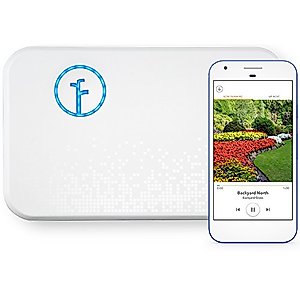 Rachio WiFi Smart Lawn Sprinkler Controller, Works with Alexa, 8-Zone (2nd Generation) (8ZULW-B)