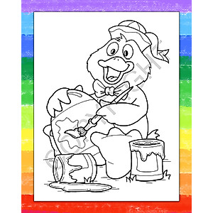 ZOCO - Springtime Fun - Coloring Books (25 Bulk Pack, Without Crayons) - Easter Holiday Party Favors, Games, Puzzles, Activities for Kids