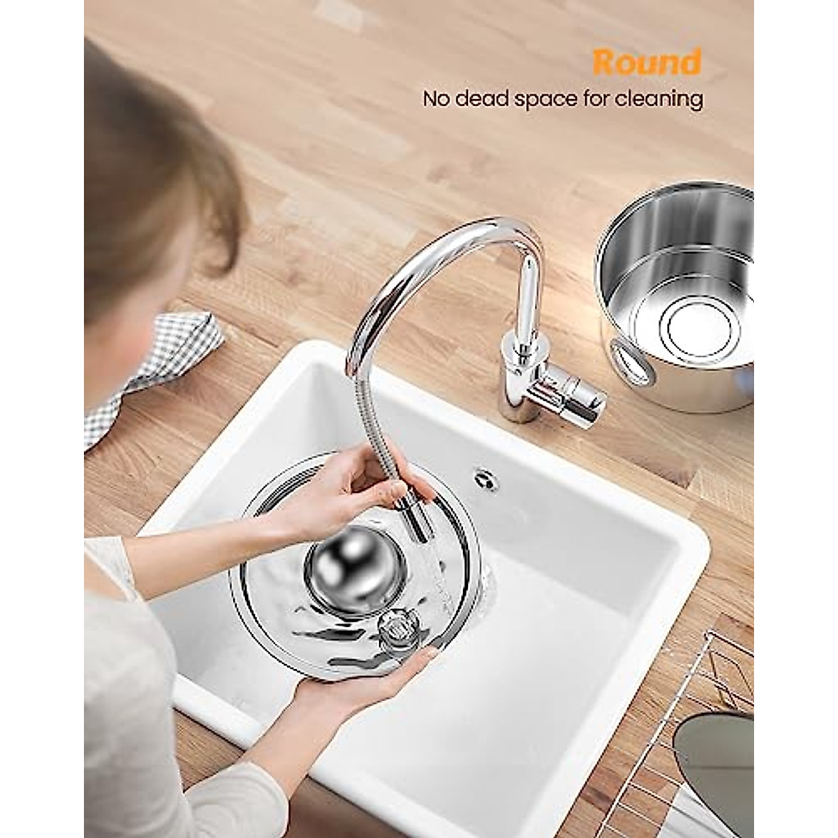 Cat Water Fountain Stainless Steel, AONBOY 108oz/3.2L Cat Fountain, Dog Water Fountain with Water Level Window, Hemispherical Shape, Multi-Filter, Silent Pump, Water Tap, Provides Flowing Water