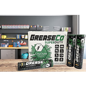 High Temp Wheel Bearing Grease | Calcium Sulfonate Grease | Marine | Outboard Lower | Stern Drive | Steering Cable Lube | Automotive | Grease for Grease Gun | 10 Pack of Tubes | NLGI 2 | SuperDuty