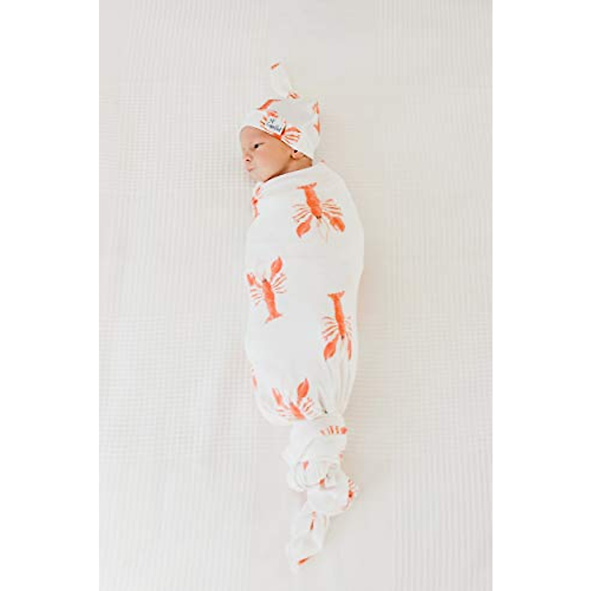 Copper Pearl Large Premium Knit Baby Swaddle Receiving Blanket Skipper