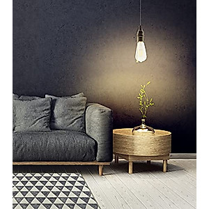 Mii-PWR Solar Pendant Lights, SWAN Solar Powered Shed Light for Garage and Storage Room, Warm White, 26ft (8m) Cable, Can Work in Daytime for Barn Gazebo Patio Porch Balcony Chicken Coop…