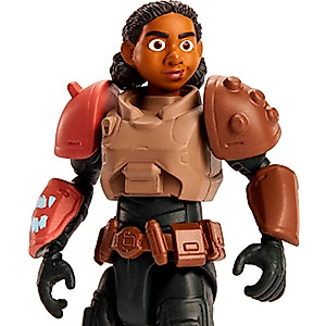 Mattel Lightyear Toys Jr. Zap Patrol Izzy Hawthorne Action Figure, 12 Points of Articulation & Accessories, 5-in Scale