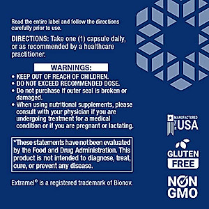 Life Extension SOD Booster - Superoxide Dismutase Supplement - Antioxidant for Liver Health and Detox - with Chokeberry Extract & Melon Concentrate - Gluten-Free, Non-GMO, Vegetarian – 30 Capsules