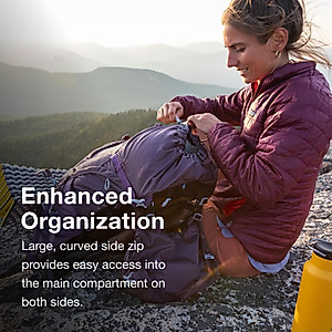 Osprey Aura AG 65 Women's Backpacking Backpack, Enchantment Purple, X-Small/Small