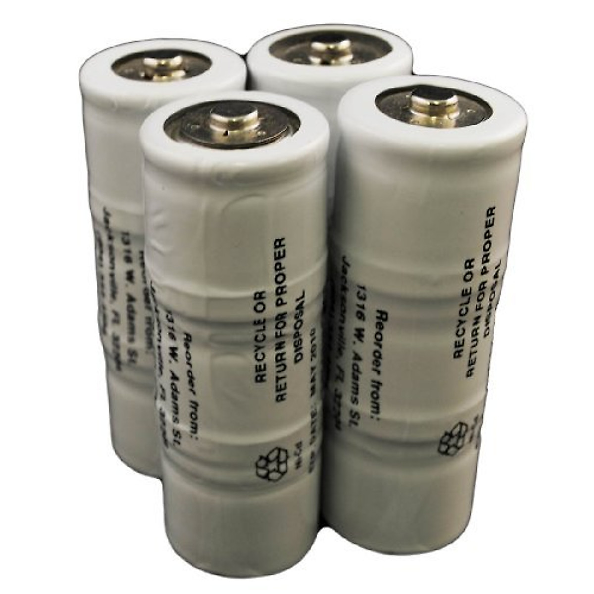 (4) 72300 3.5 Volt Battery for Welch Allyn 1375 MAH