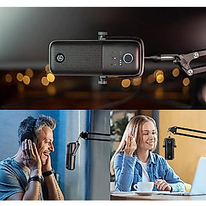 Wave 3 Mic Wall Mount, Microphone Stand Arm Holder compatible with Elgato Wave 3 and Wave 1 Conderser Microphone