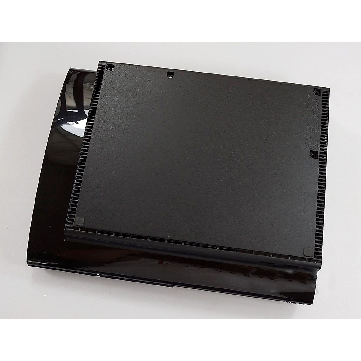 Replacement Full Housing Shell Case Cover with Screw Kit for PS3 Super Slim 4000 4012 4201 CECH-4001 Console Black