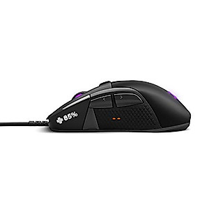 SteelSeries Rival 710 Gaming Mouse - 16,000 CPI TrueMove3 Optical Sensor - OLED Display - Tactile Alerts - RGB Lighting, Black