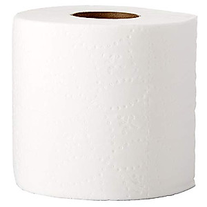 AmazonCommercial 2-Ply White Ultra Plus Individually Wrapped Toilet Paper/Bath Tissue,Bulk,Septic Safe,FSC Certified,Unscented, 32000 Count, 80 Pack of 400 Sheets per Roll (4.1" x 3.5")