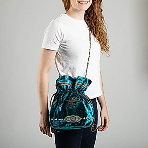 Disney Aladdin Jasmine Inspired Drawstring Handbag Tote Purse