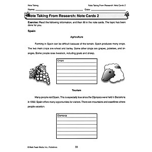 Mark Twain - Note Taking, Grades 4 - 8