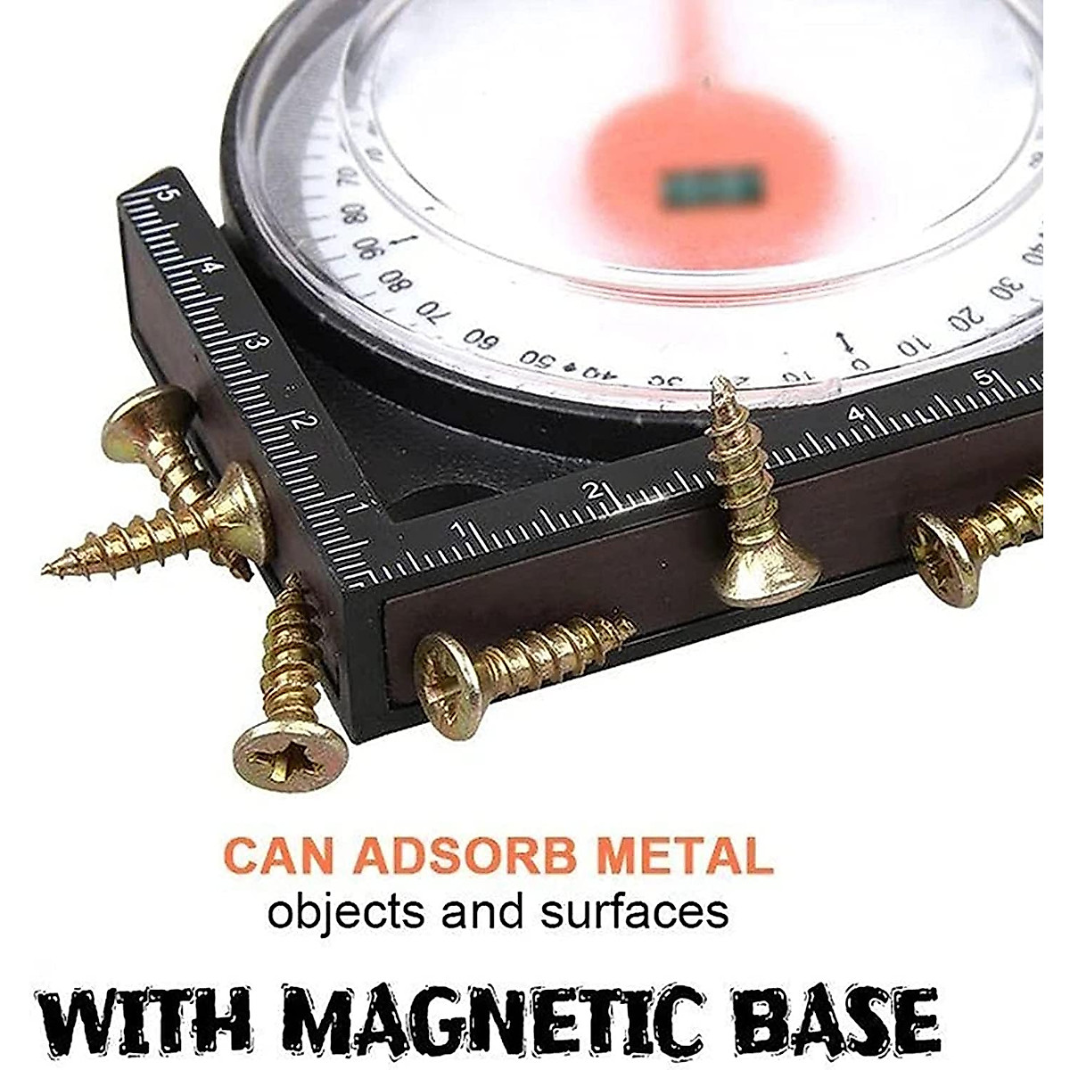 Magnetic Base Angle Finder Measure Spirit Level Gauge Roofer Builders Plumbers Magnetic Angle Level Finder Magnetic Angle Level Finder Level Angle Meter