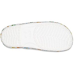 Crocs Unisex Classic Pikachu Sandals, Pokemon Shoes Slide, White/Multi, Numeric_8 US Men