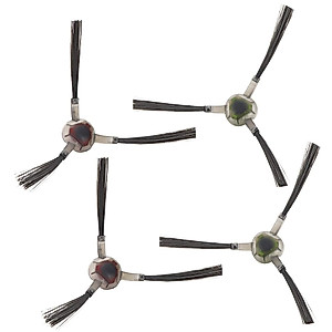 Fdit 4PCS Side Brushes Replacement Vacuum Cleaner Replenishment Sweeping Brush Fit for Ecovacs Deebot DE55 DE6G DD33 DJ35 Robotic Vacuum Cleaner