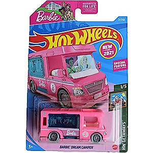 Hot Wheels Barbie Dream Camper - Pink 21/250 Getaways 1/5