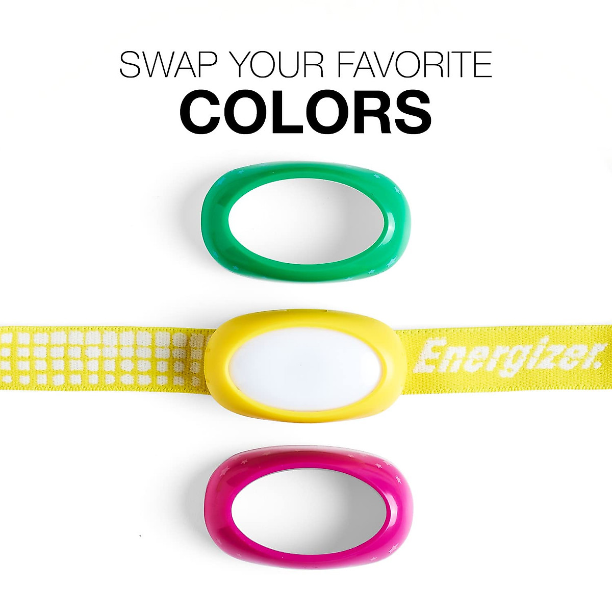 Energizer LED Headlamp for Kids, Ages 3+, Bright Headlamp for Indoor and Outdoor Play, Batteries Included, Pack of 1