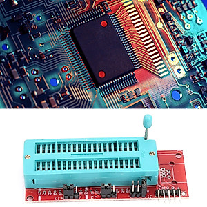 Pickit2 Programmer, PIC Durable Practical Pickit3 Programmer Flash ROM, Eeprom Microcontroller Emulator for Programming Function Beginners(PIC Adapter Burner)