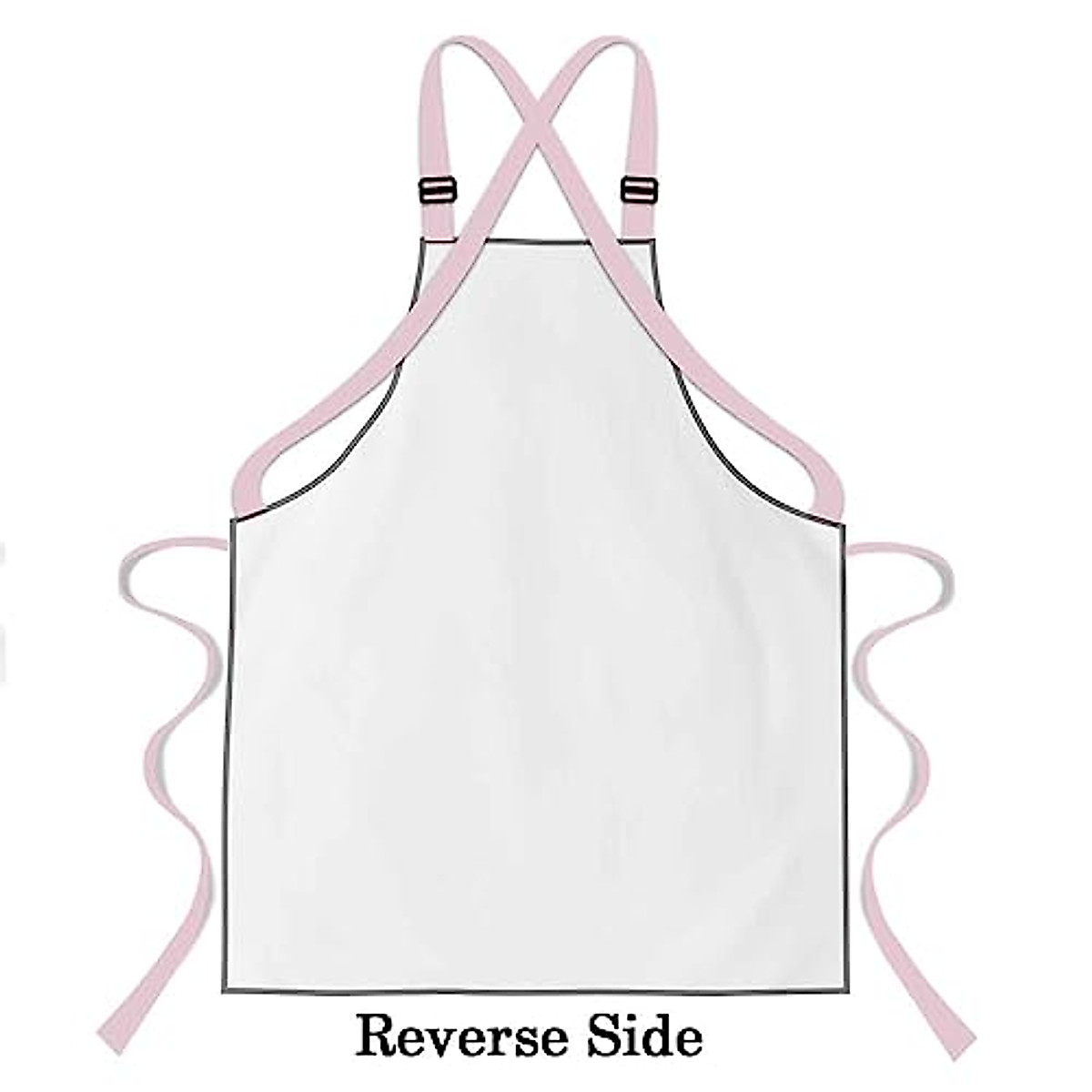 LshyMn Flamingo Apron 33.4x27.5 Inches Plant Leaves Palm Leaves Wild Animals Pattern Printed Bib Apron for Home Kitchen Cooking Chef Apron WQXTMN88