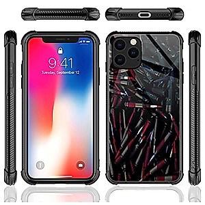 ZHEGAILIAN Case Compatible with iPhone 13 Pro Max,Machinery Flag Case for iPhone 13 Pro Max Case for Boy,Organic Glass [Anti-Scratch] Pattern Design Case for iPhone 13 Pro Max 6.7-inch