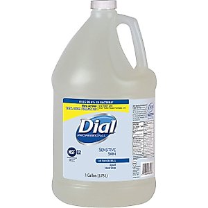 Dial, DIA82838, Sensitive Skin Antimicrobial Soap Refill, 1 Each, Clear