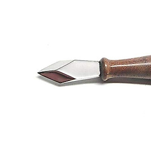 UJ Ramelson 6pc Complete Professional Wood Marking/Striking Carving Drawing Knife Set with Sliding Bevel and Marking Gauge & Wing Compass with Carbide Scribe