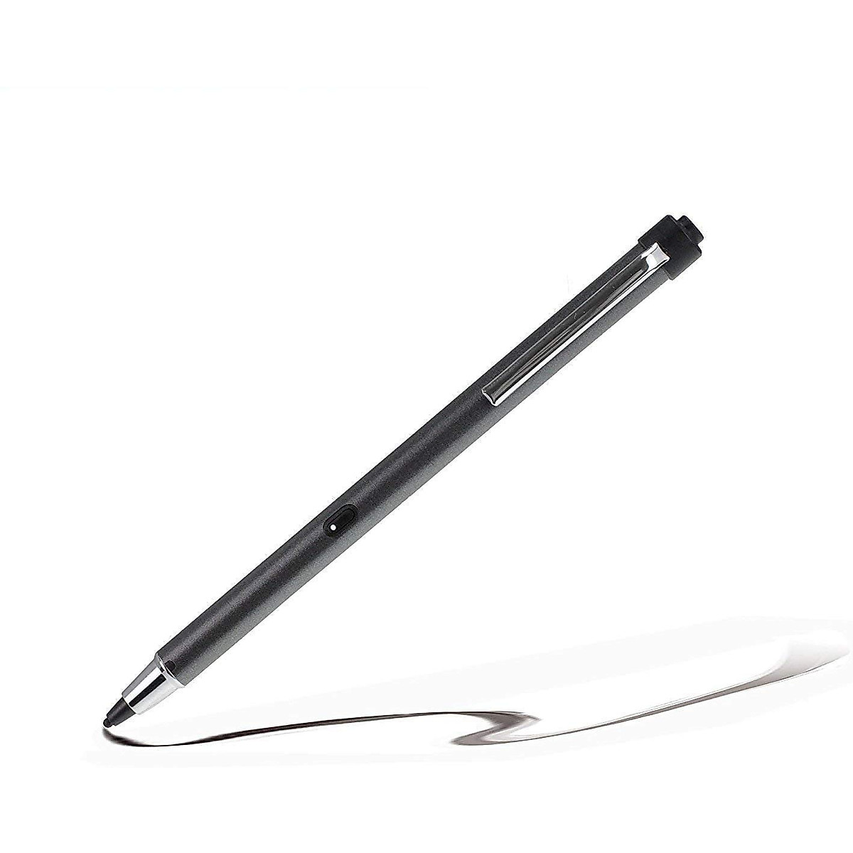 Broonel Grey Rechargeable Fine Point Digital Stylus Compatible with The ASUS Chromebook C204 11.6" / ASUS Chromebook Flip C214 11.6"