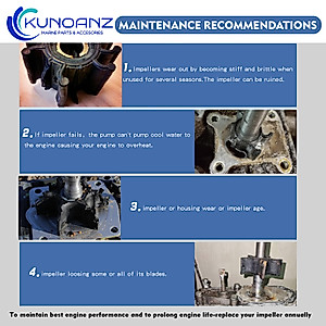 277181 434424 Water Pump Impeller For Evinrude Johnson 3/4/5/5.5/6/7.5 HP 2 Stroke Outboard Sierra 18-3001 0277181 0434424 0777819 3HP 4HP 5HP 5.5HP 6HP 7.5HP