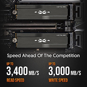 Silicon Power 2TB NVMe M.2 PCIe Gen3x4 2280 TLC R/W up to 3,400/3,000MB/s SSD (SP002TBP34XD8005)