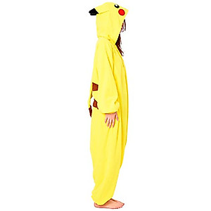 SAZAC Kigurumi - Pokemon - Pikachu - Onesie Jumpsuit Halloween Costume - Adult XL Size