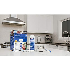 Watts Premier Pure H2O Full Flow, Under Sink Filtration System, 4,000 Gallon High Water Capacity, Reduces 99.2% Lead, White