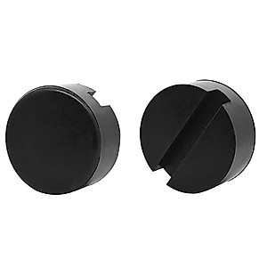 2PCS Universal Jack Pad Slotted Rubber Jack Pad Medium Size - Frame Rail Protector Puck/Pad Keeps Pinch Weld