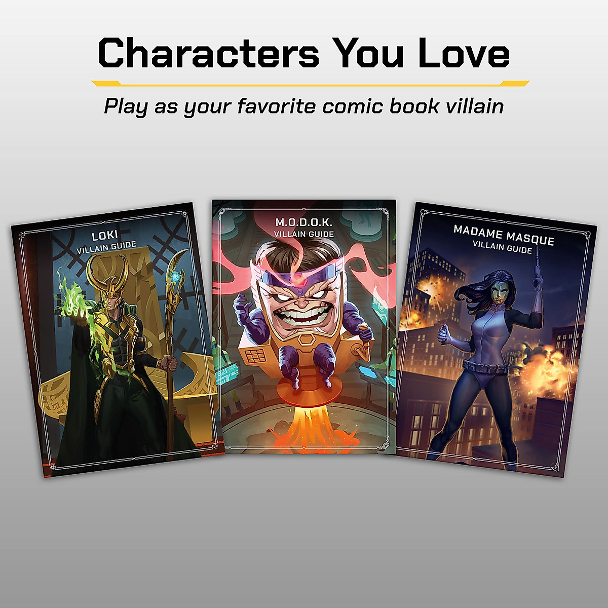 Ravensburger Marvel Villainous: Mischief & Malice Strategy Board Game | For Ages 12 & Up | Engaging Activity for Marvel Fans | High Replay Value | Fun for Teens and Adults