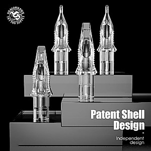 Dragonhawk 20Pcs Extreme Cartridges Disposable Tattoo Needle Standard 7 Round Liner (7RL)