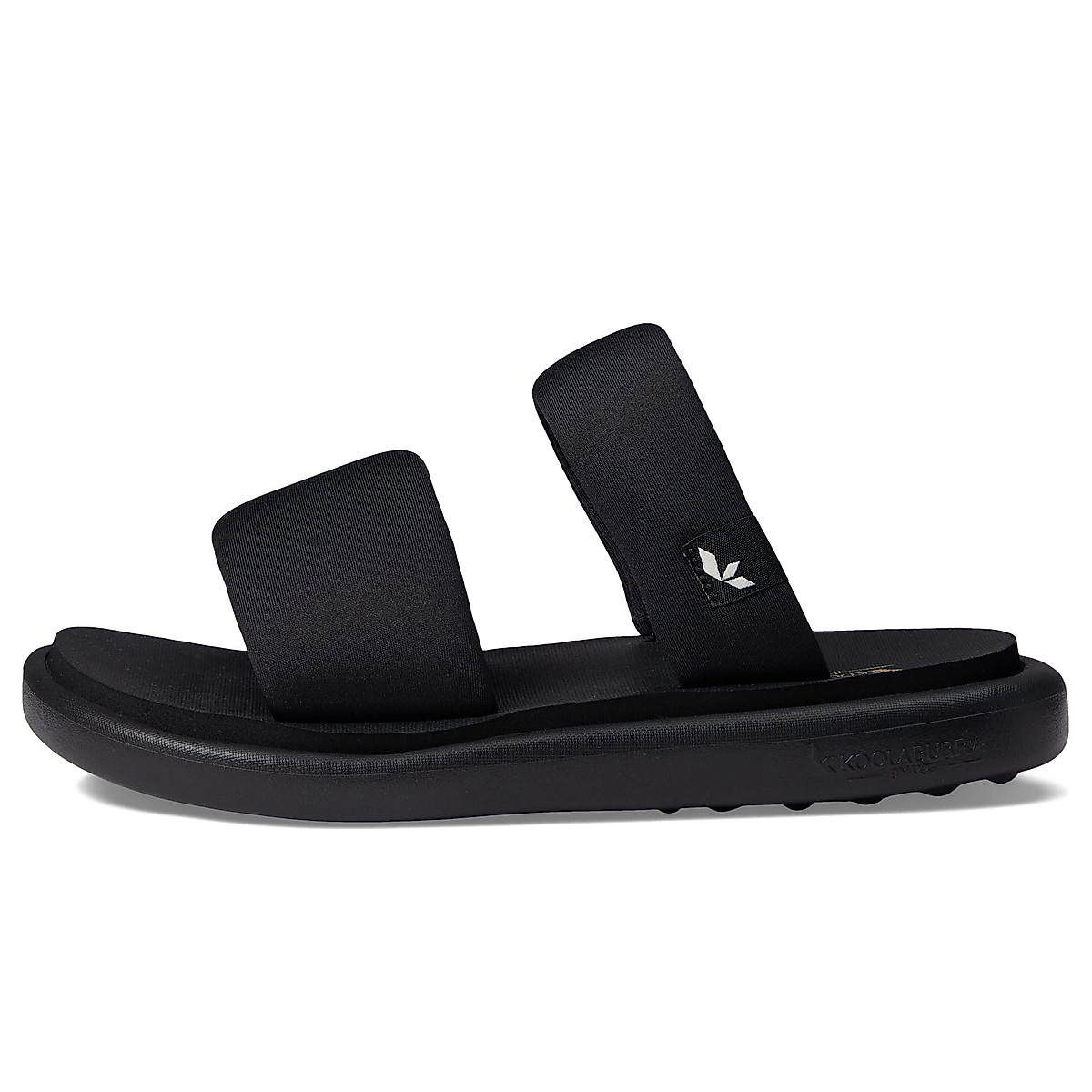 Koolaburra by UGG Women's Alane Slide Sandal, Black, 8