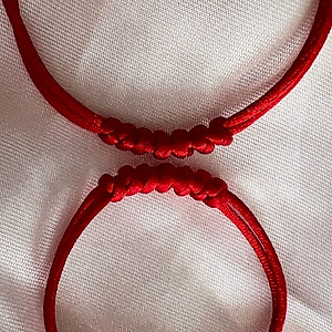 PHITECUS Red Bracelet protection for Newborn/Baby Girl/Baby boy/Girl and boy/Mommy and Me/family and Me. Amulet for Children. String for Good Luck and The Evil Eye. (Mommy and Me)