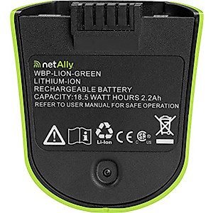 NETALLY WBP-Lion-Green LinkRunner at Lithium-Ion Replacement Battery