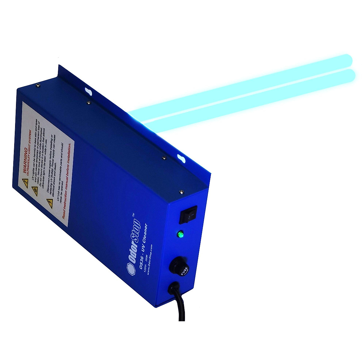 OdorStop OS361 36W UV Air Purifier with 16-in Bulbs