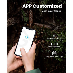 ieGeek 3/4G Security Camera Outdoor, 1080P Wireless WiFi 360°PTZ Camera, Solar Battery Powered Surveillance Camera with Spotlight/Siren/Motion Detection/3MP Color Night Vision