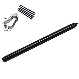 Tab S4 Touch Stylus S Pen Pointer Pen Replacement for Samsung Galaxy TabS4 S4 EJ-PT830 T835 T837 /S21 Ultra Stylus Pen + Tips/Nibs Black
