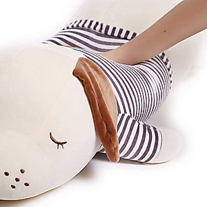 Niuniu Daddy 20 inch Plush Puppy Stuffed Animal Soft Plush Toy Dog Cute Cuddle Hugging Pillow/Body Pillow Birthday Gift for Kids