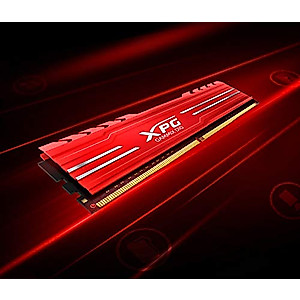 ADATA XPG GAMMIX D10 - DDR4 - Modul - 8 GB - DIMM 288-PIN - 3200 MHz / PC4-25600 - ungepuffert Black