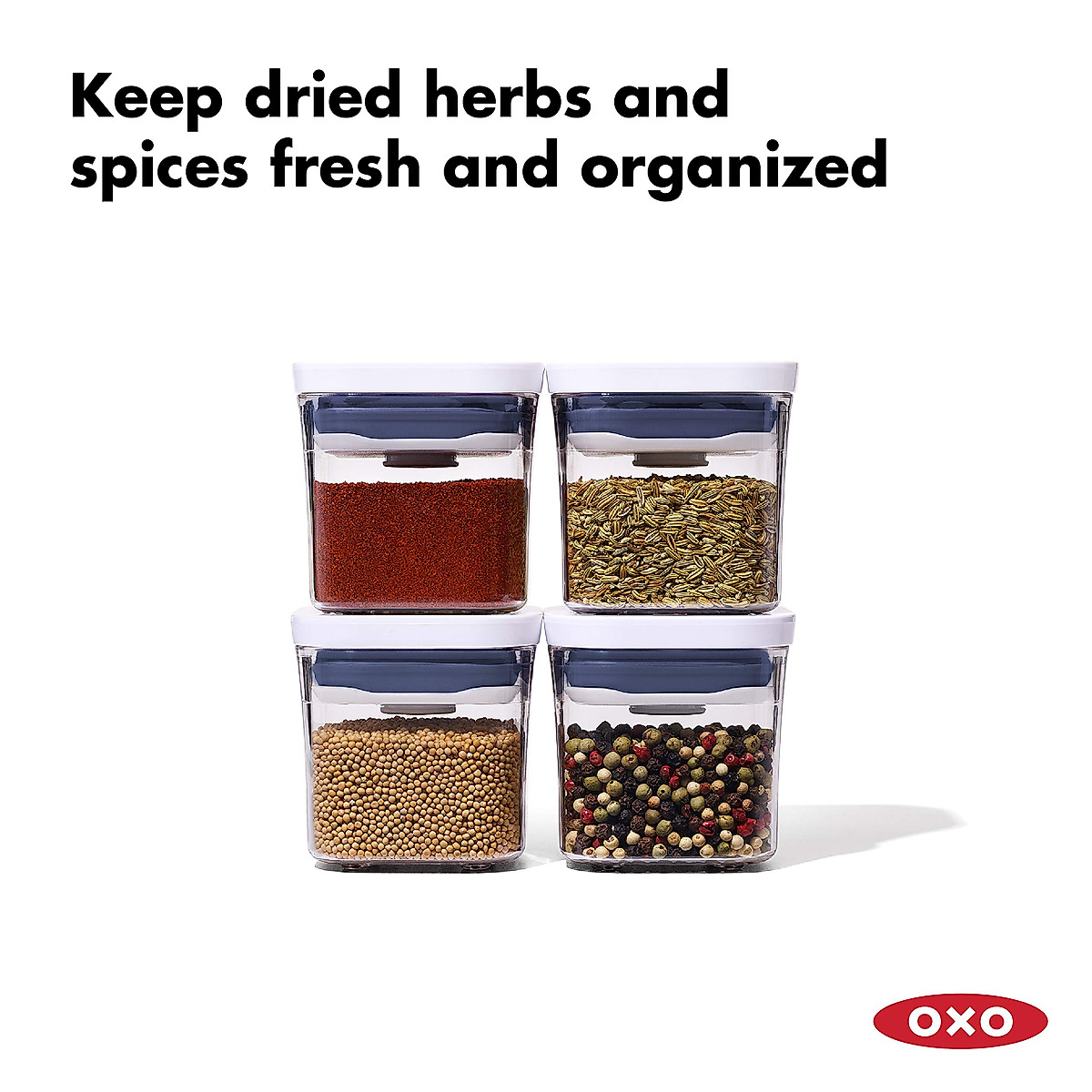 OXO Good Grips 4-Piece Mini POP Container Set